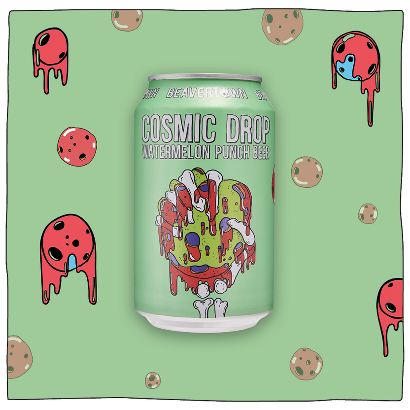 Cosmic Drop - Watermelon Punch Beer - Watermelon Radler | Beavertown ...