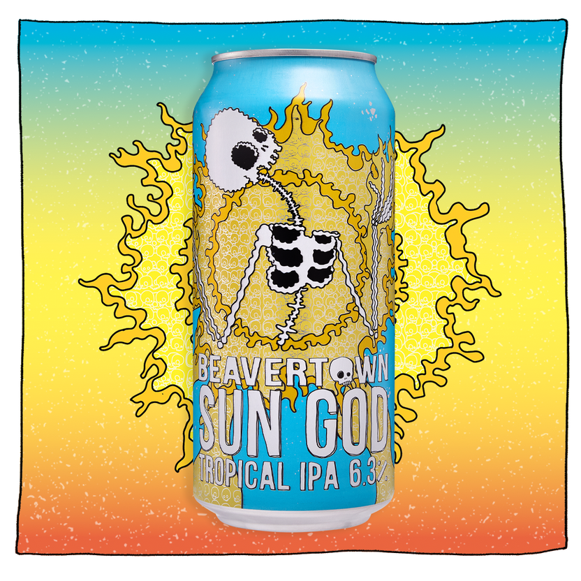 Sun God - Tropical IPA - 440ml | Beavertown Brewery