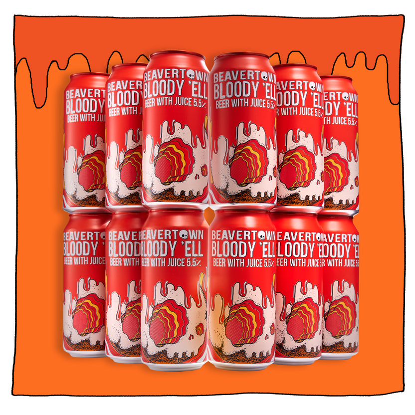Bloody 'Ell - Orange Beer with Juice - 440ml | Beavertown Brewery