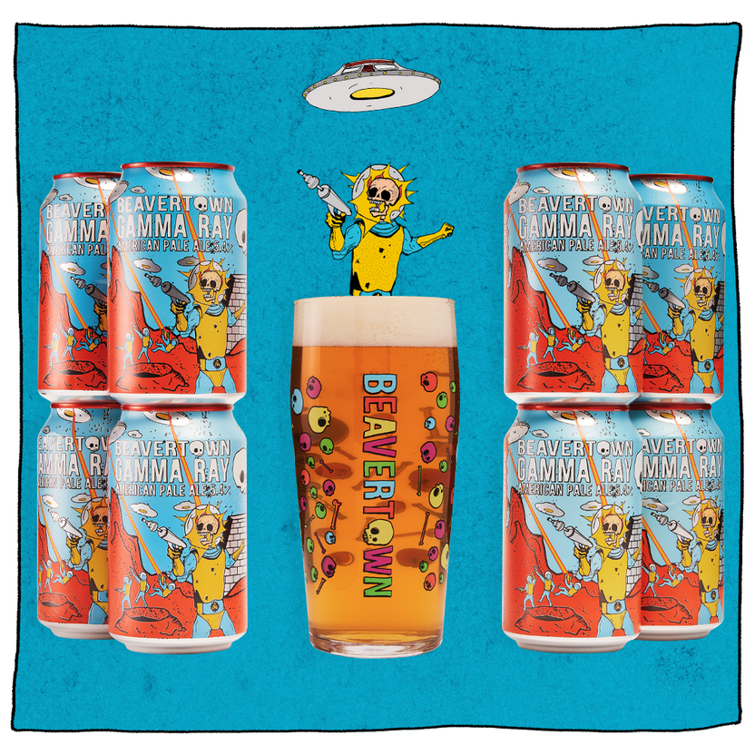 Gamma Ray - American Pale Ale | Cloudy APA | Beavertown Brewery