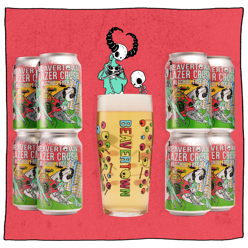 Lazer Crush - Alcohol Free IPA Beer | Non Alcoholic IPA | Beavertown ...
