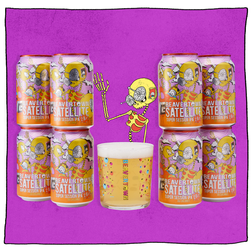 Satellite - Lower Alcohol Beer - Low Alcohol IPA - Beavertown Brewery