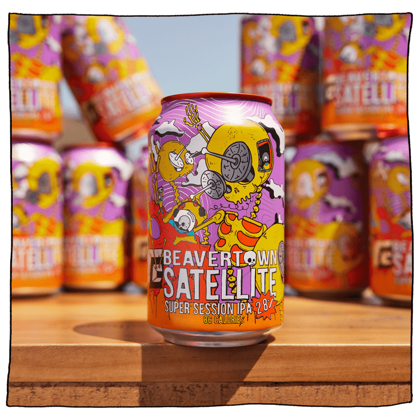 Satellite - Lower Alcohol Beer - Low Alcohol IPA - Beavertown Brewery