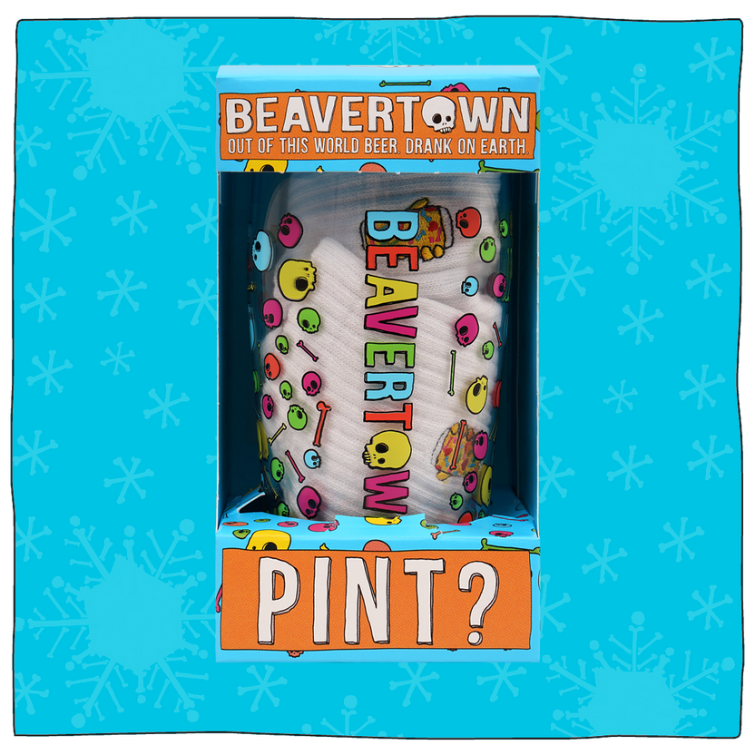 Beavertown Mini Pint Sock and Glass Gift Bundle | Beavertown Brewery
