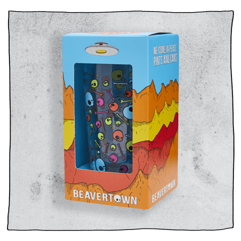 Beavertown Psychedelic Skull Pint Glass – Beavertown Brewery